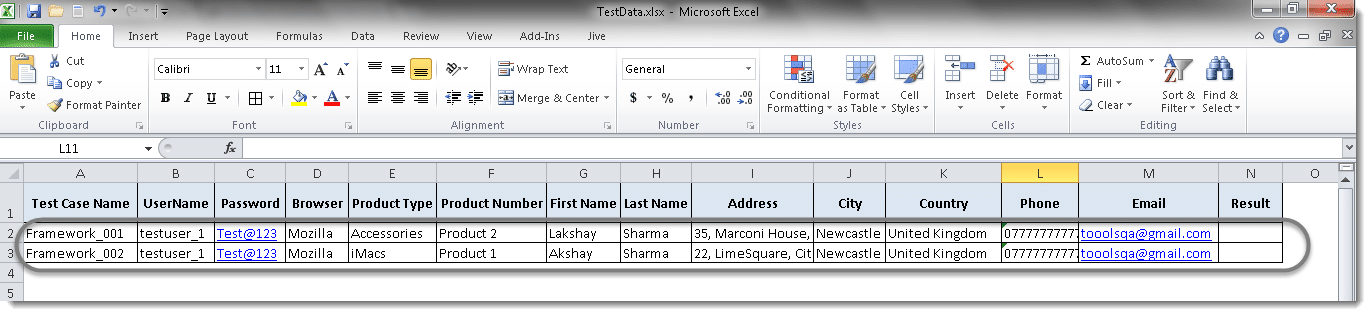 Selenium Automation Hybrid Framework Data Driven And Modular Driven